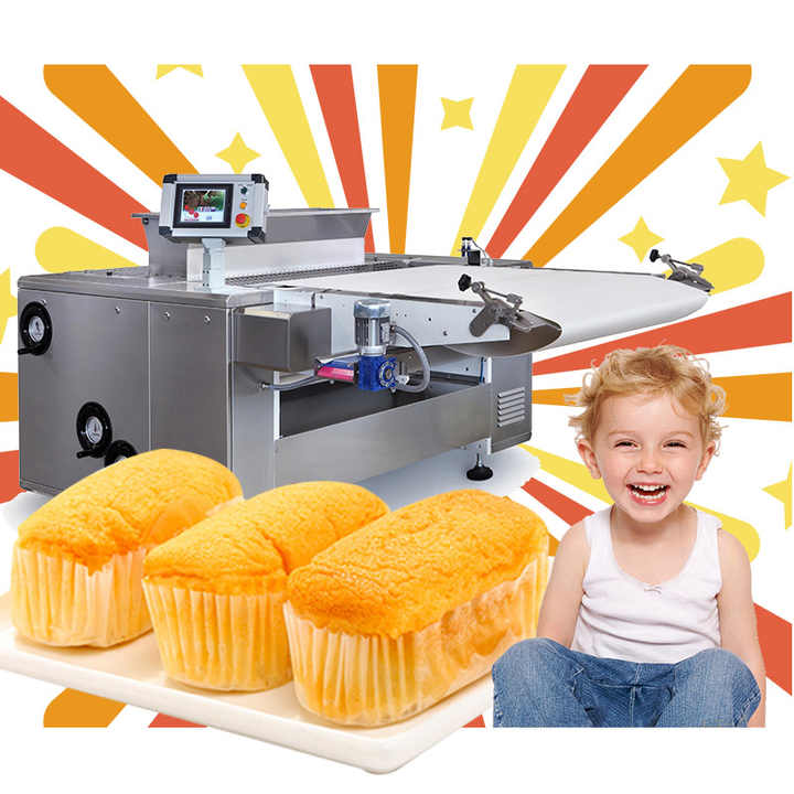 Bakery Equipment 100kg/h 250kg/h 500kg/h Cake Production Machine ...