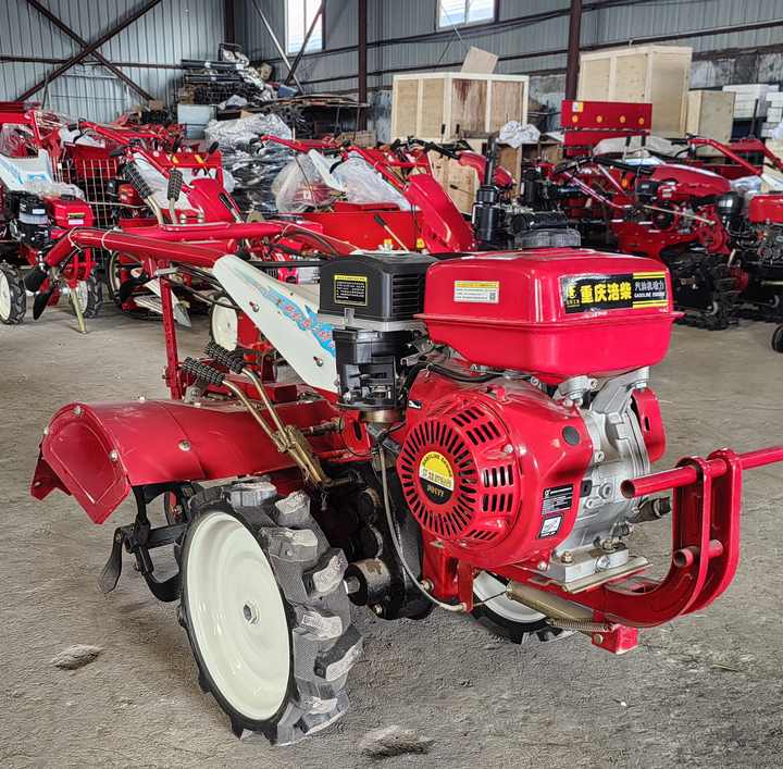 9HP Gasoline Engine Micro Tiller - High Productivity Farm Machine