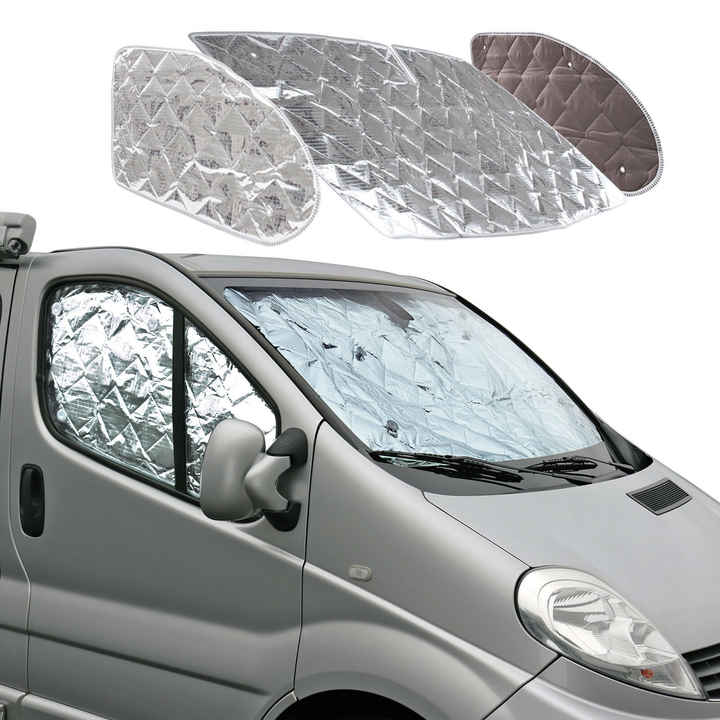 Camper Front Window Covers - Thermal Protection for Fiat Ducato