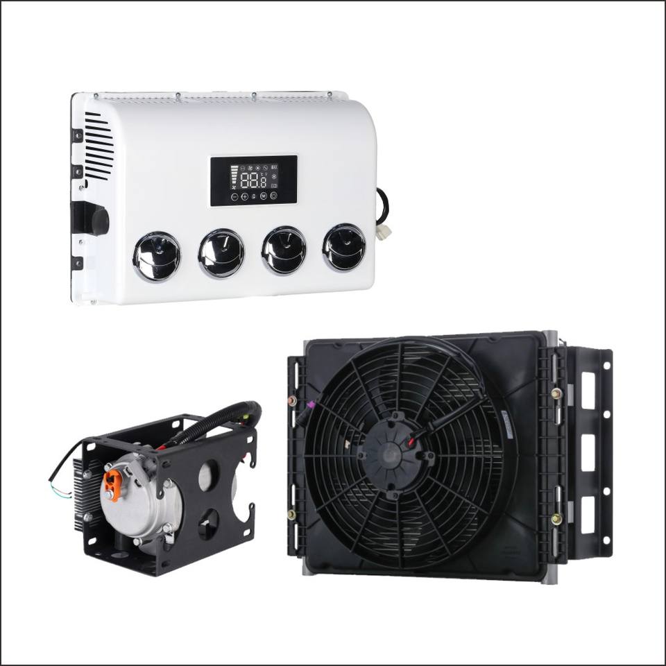 24V/12V Split Cab RV Air Conditioner for Camping Van & Truck Parking ...