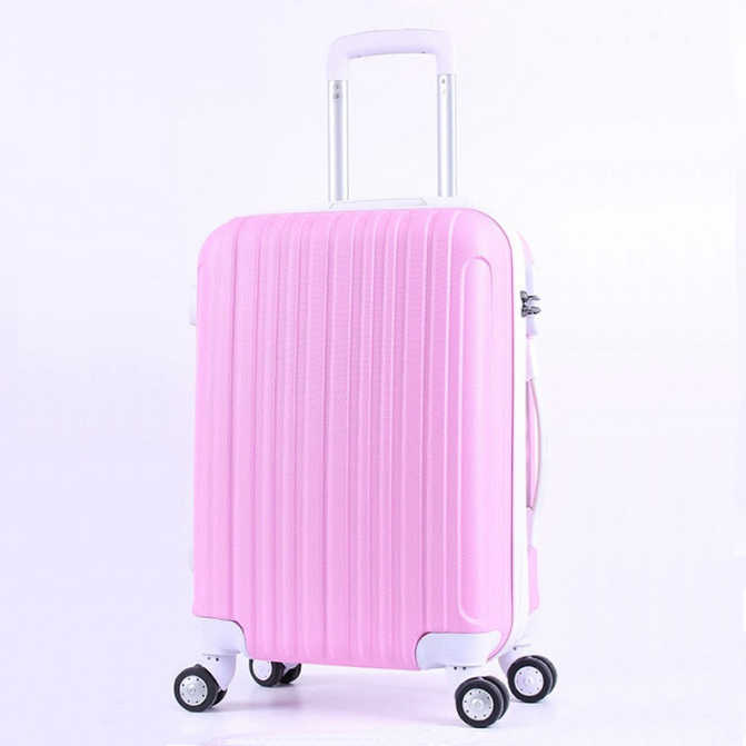 Cute Pink Suitcases - Perfect for Long-Distance Travel