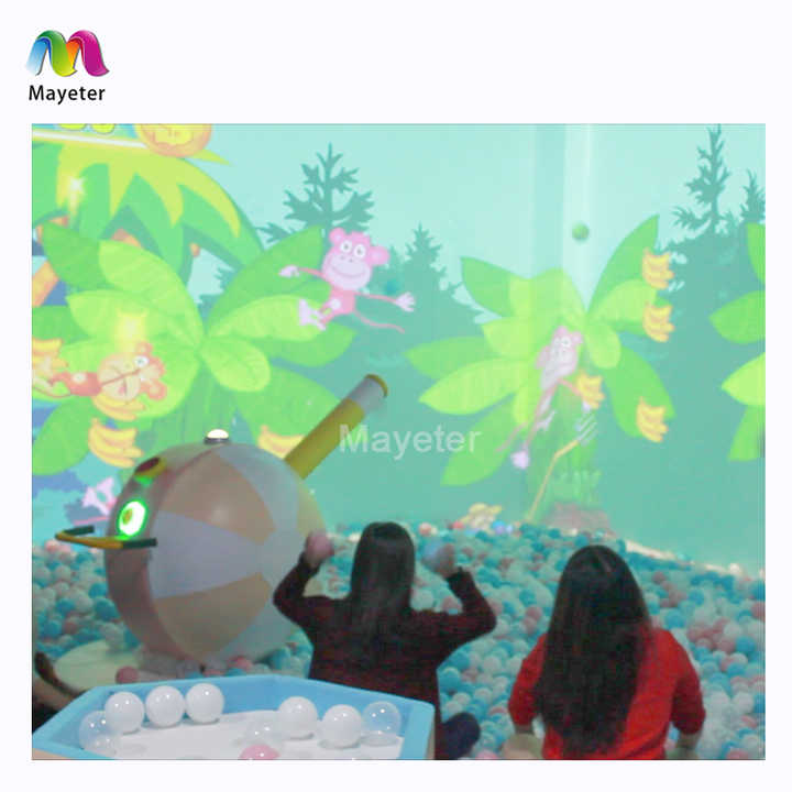 45+games Ball/guns Interactive Wal Projector for Kids