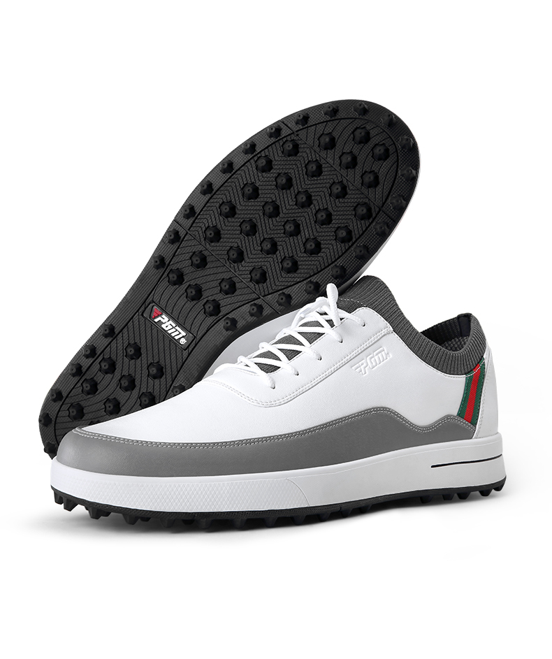 PGM XZ184 brand black golf shoes waterproof custom spike less golf ...