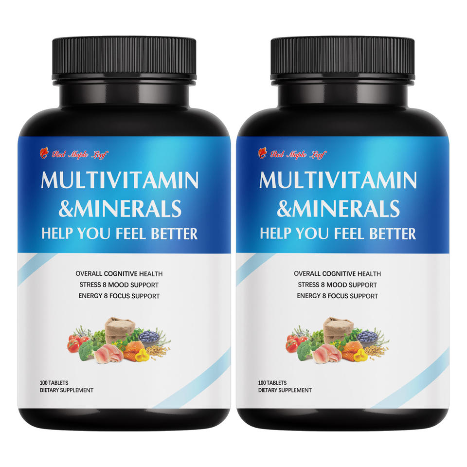 Daily Multivitamin Mineral Tablets - 20+ Nutrients Immune & Energy ...