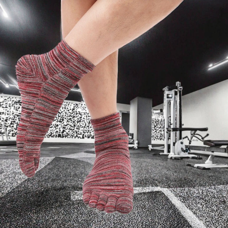 Cozy Men's Knee High Sock Custom Logo Basketball Fitness Running ...