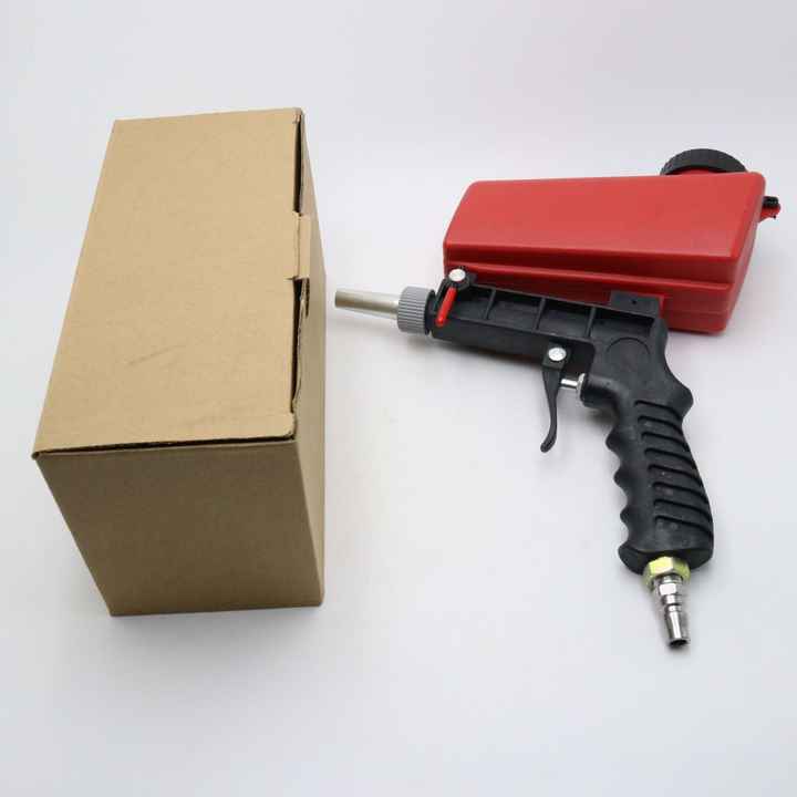 Adjustable Sandblasting Gun Sand Blasting Machine Gravity Pneumatic ...