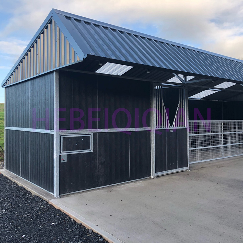 Livestock Yard Portable Stable Horse Stalls Modular Sturdy Spacious ...