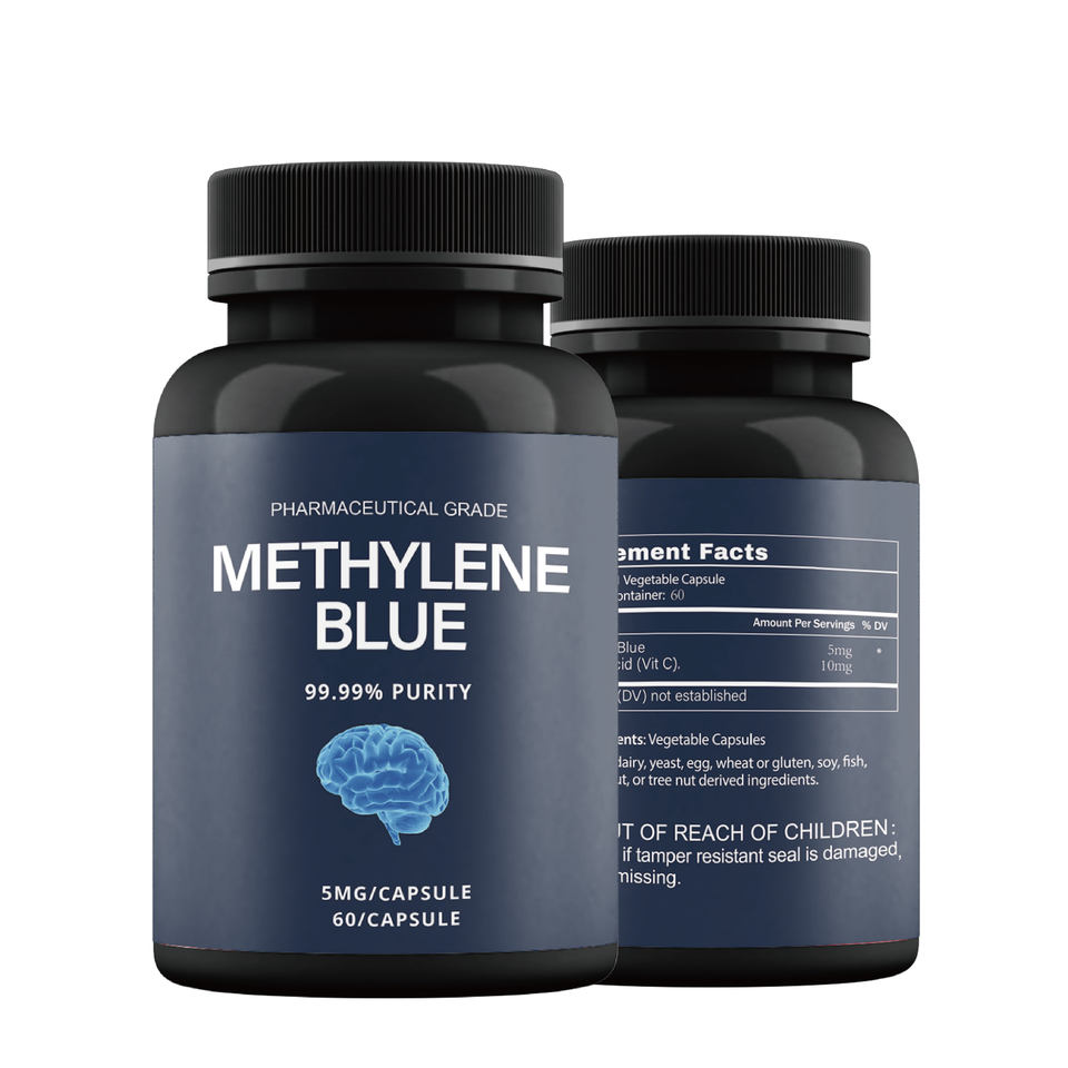 USP Certified Methy Lene Blue Capsules 1% for Energy Metabolism ...