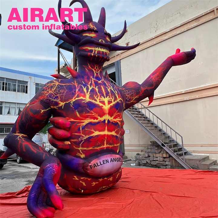 Outdoor Yard Decoration Inflatable Devil Inflatable Monster Balloon ...