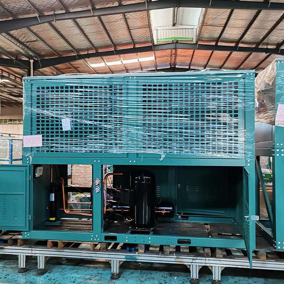 Compact Scroll Compressor Condenser Unit with Air Cooler for Small Cold ...