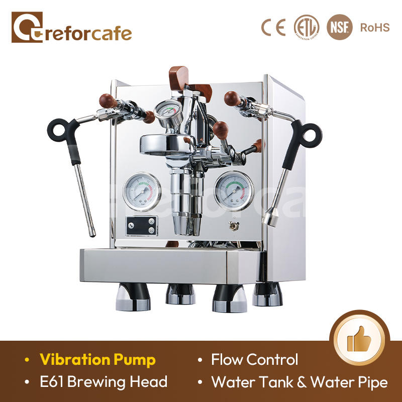 Careforcafe Italian 15Bar Vibration Pump E61 Brew Head Professional ...