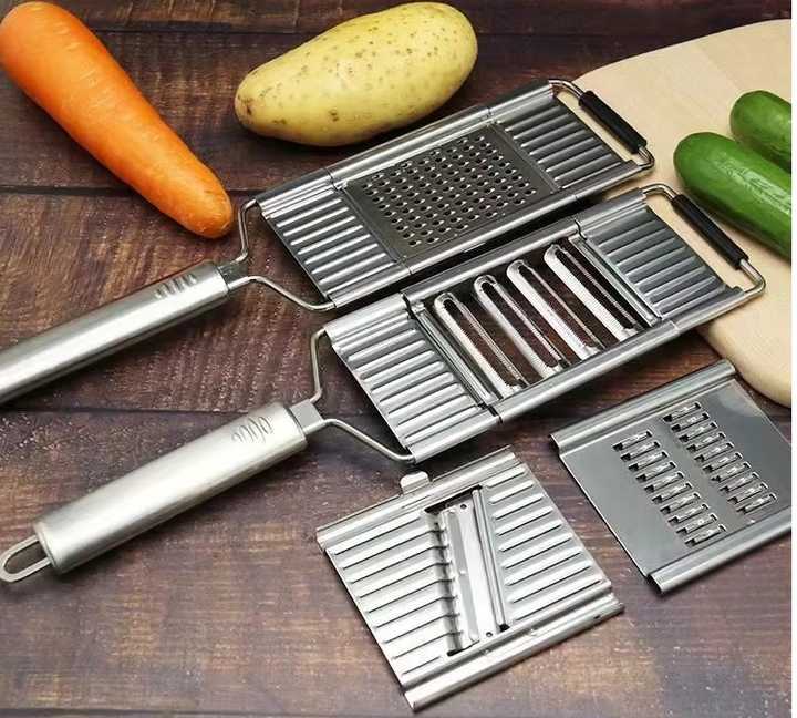 Manual Stainless Steel Grater Potato Shreds Slices Kitchen Vertical ...