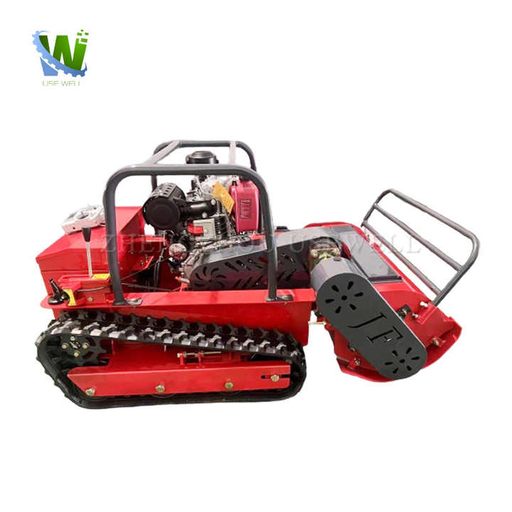 Automatic Lawn Mower - Remote Control & Fuel-Electric Hybrid