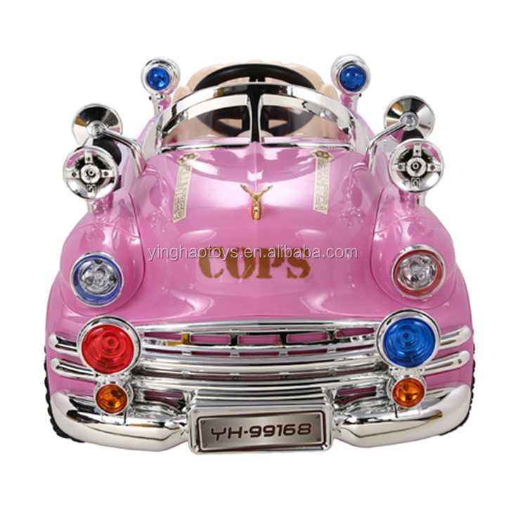 Multifunctional Children Classic Police Light Remote Control Ride On ...