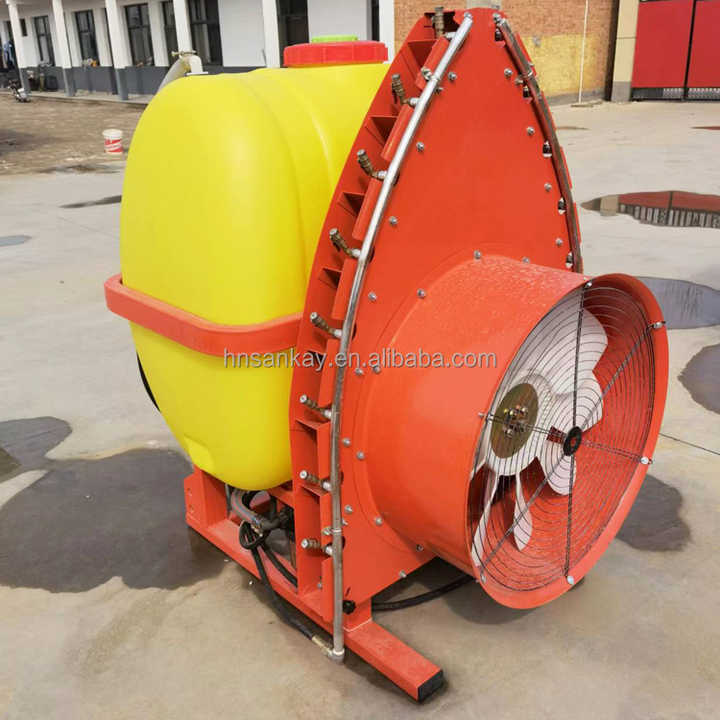 500L Tractor Mounted Air Blast Sprayer for Orchard Pesticide