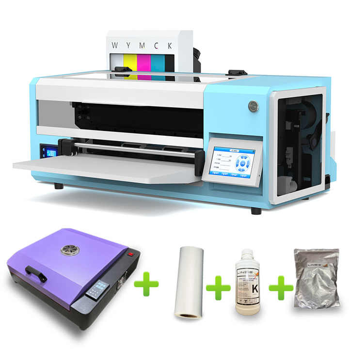 High Quality A2/A3/A4 DTF Oven Shaker Double Side Heating Direct Film PET Film T-Shirt Printing ...