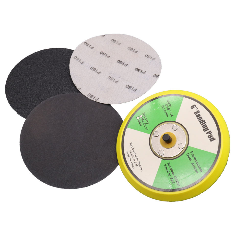 Sanding Discs 150mm Sandpaper 125mm Drywall 6 Inch Abrasive Automotive ...