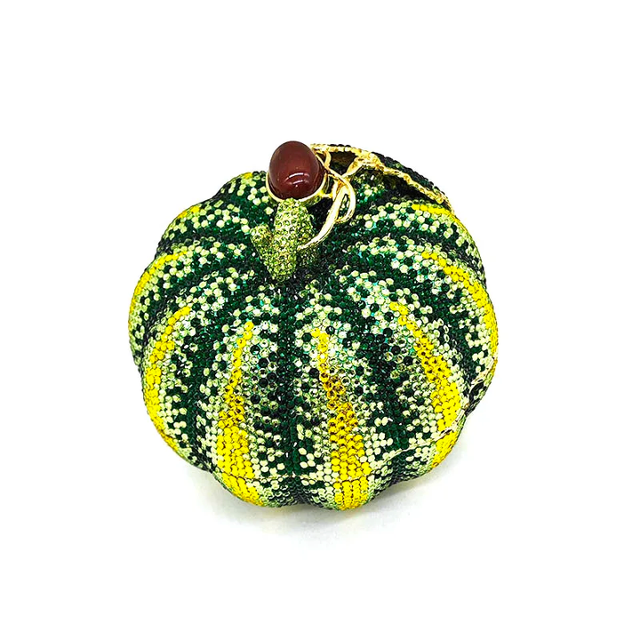 High End Manufacture Luxury Pumpkin Shape Purse Wedding Party Handbag ...