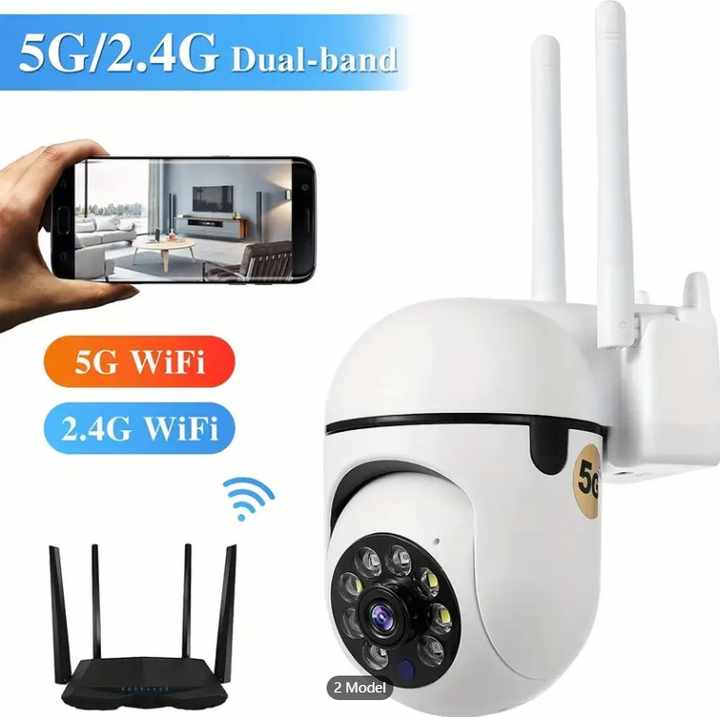 A7 2.4G 5G Day and Night Monitor - 360° Wireless Surveillance