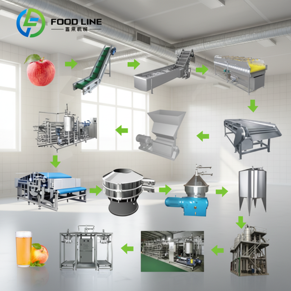 Apple Fruit Juice Production Line Lycium Barbarum Juice Production Line ...