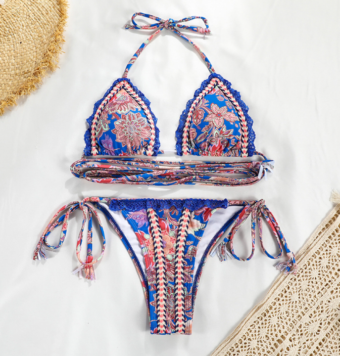 Shop Our New Stock of Designer Print Basic Bikini Swimwear
