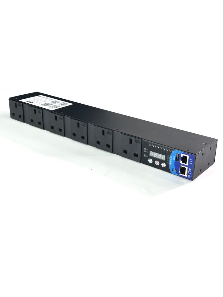 Smart PDU 220V 13A UK Socket 6-Outlet 20 Scheduled Tasks Modbus MQTT ...
