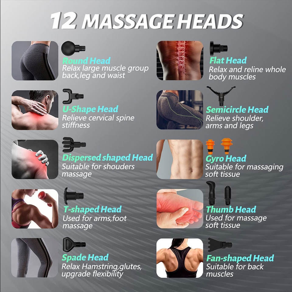 Q4283 Trending Products 2025 Top Quality Massage Gun Custom Logo Gun ...