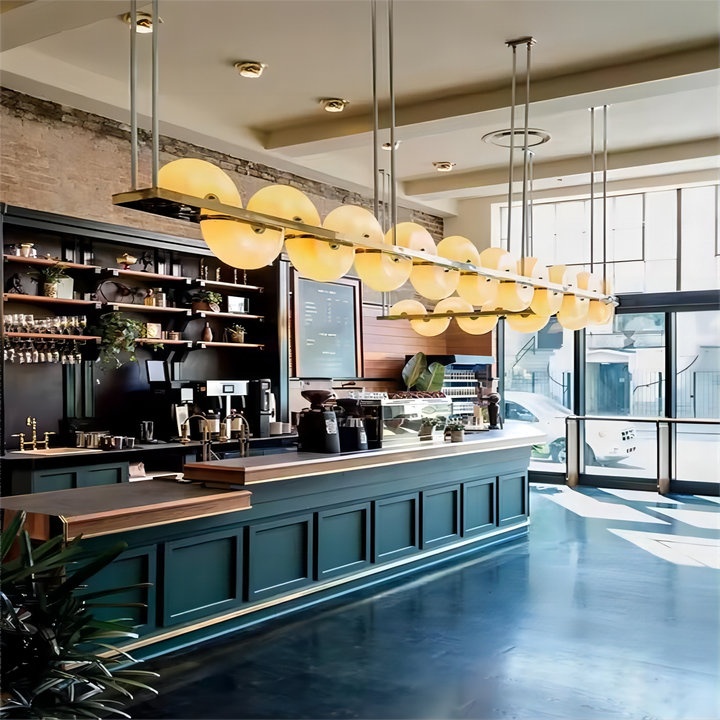 Commercial Coffee Counter Shop Interior Cafe Display Reception Counters ...
