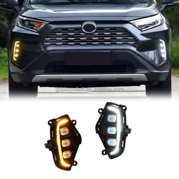 Gobison Yellow Turn Signal Light Bumper Lamp Daytime Running Light for ...
