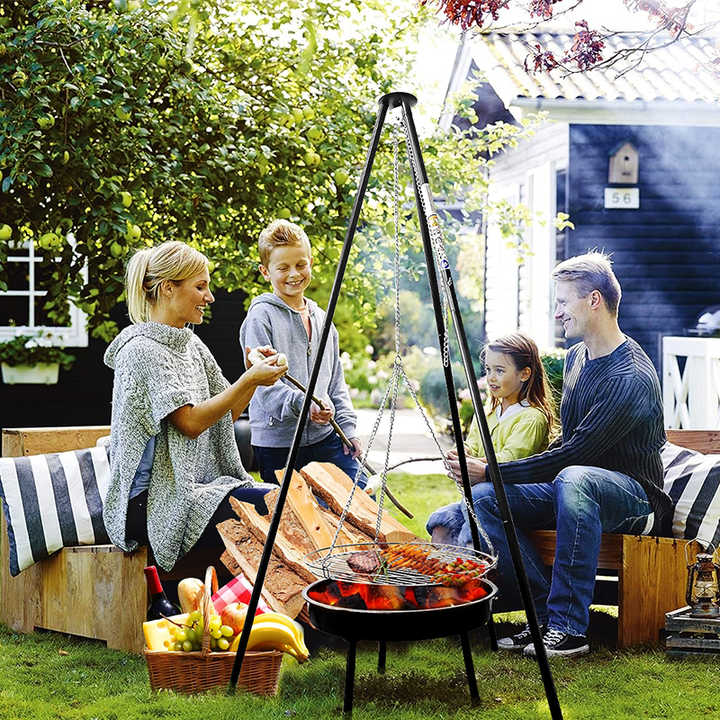 Tripod Height Adjustable Stable Hanging Swings Portable Stainless Steel ...