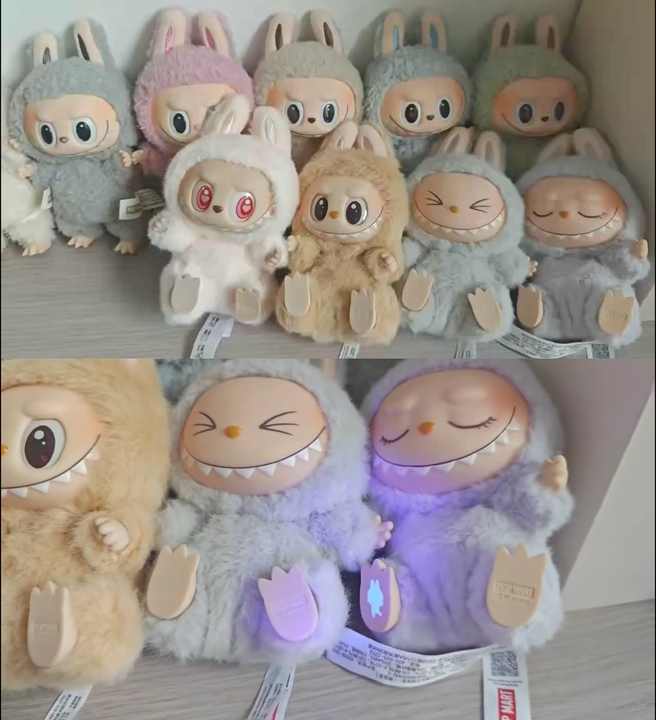 Labubu Monster Blind Box Labubu Sitting Party Series Vinyl Plush Toy ...