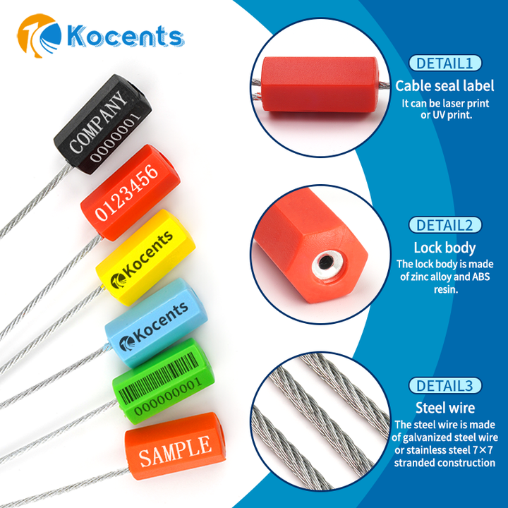 Secure Your Assets with CBS-001 Cable Seals - Free Samples