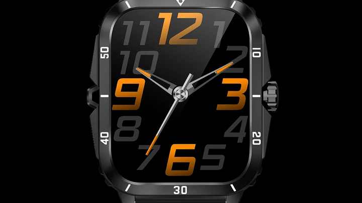 Kt71 Men Smart Watch - IP68 Waterproof & Versatile Features