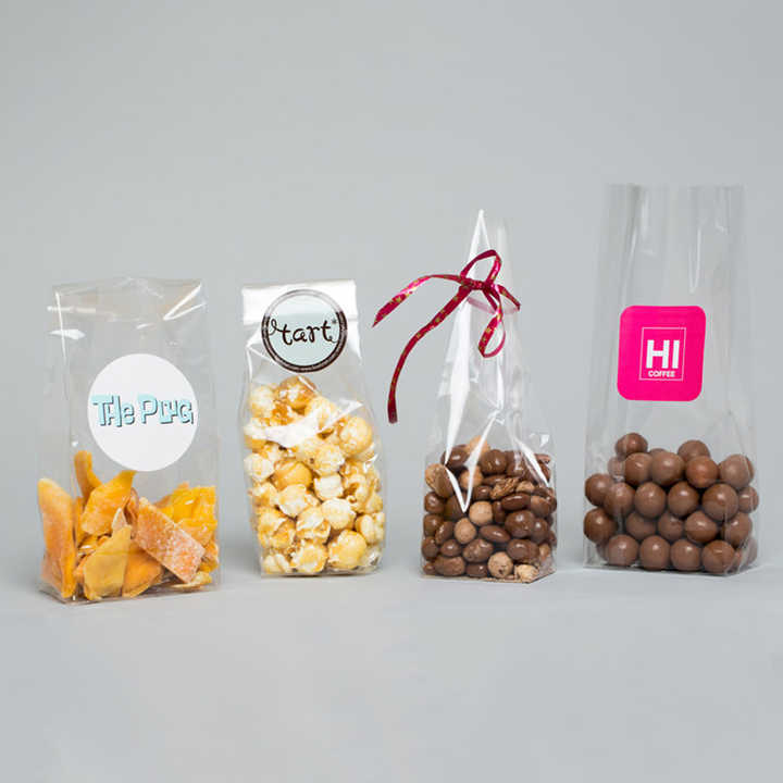 Custom Printed Transparent Cellophane Plastic Bags