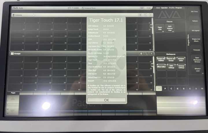 V18 V17 Tiger Touch I7 DMX Controller 4-Channel Quartz Lighting Stage ...