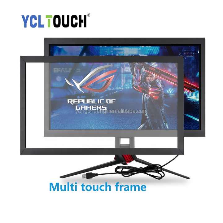 Hot Selling 19 Inch Open Smart Infrared Touch Frame with Glass Multi ...