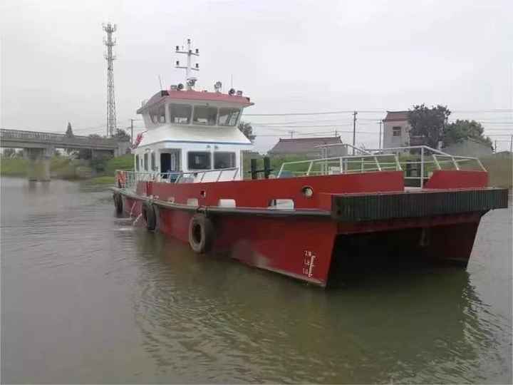 Sale of Used 20-meter 12 PAX Coastal Steel Catamaran Traffic Boat Built ...