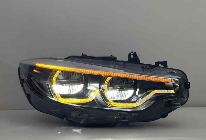 BMW F32 F33 F36 F80 F82 M3 M4 Yellow & White DRL LED Headlight for ...