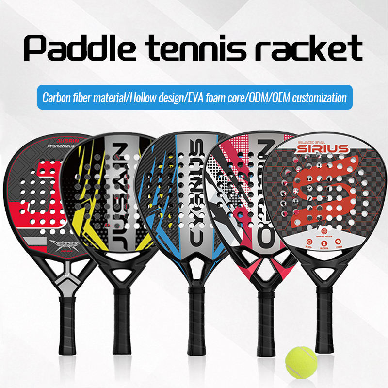PatsSport Ready Ship 3K Carbon Fiber Padel Racket 38mm With3D Spin Sand ...