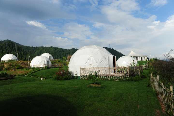 Clear PVC Ball Tent Camping Glamping Instagrammable Outdoor Bubble ...
