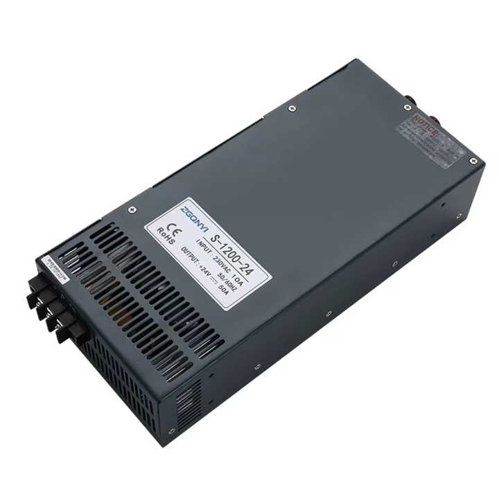 High Power Supply 24v 50a S-1200W-24V AC to DC for Smart Home and Industrial Equipment| Alibaba.com