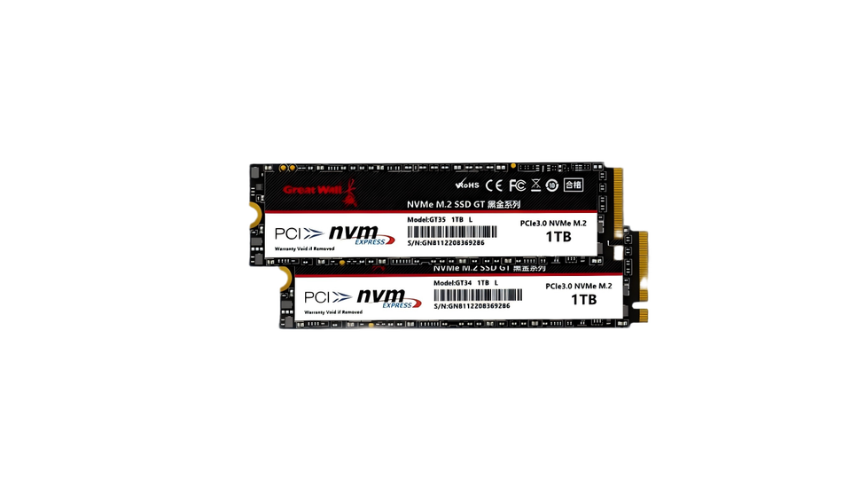 High-speed Great Wall TLC Chips Nvme M.2 Ssds for Desktop