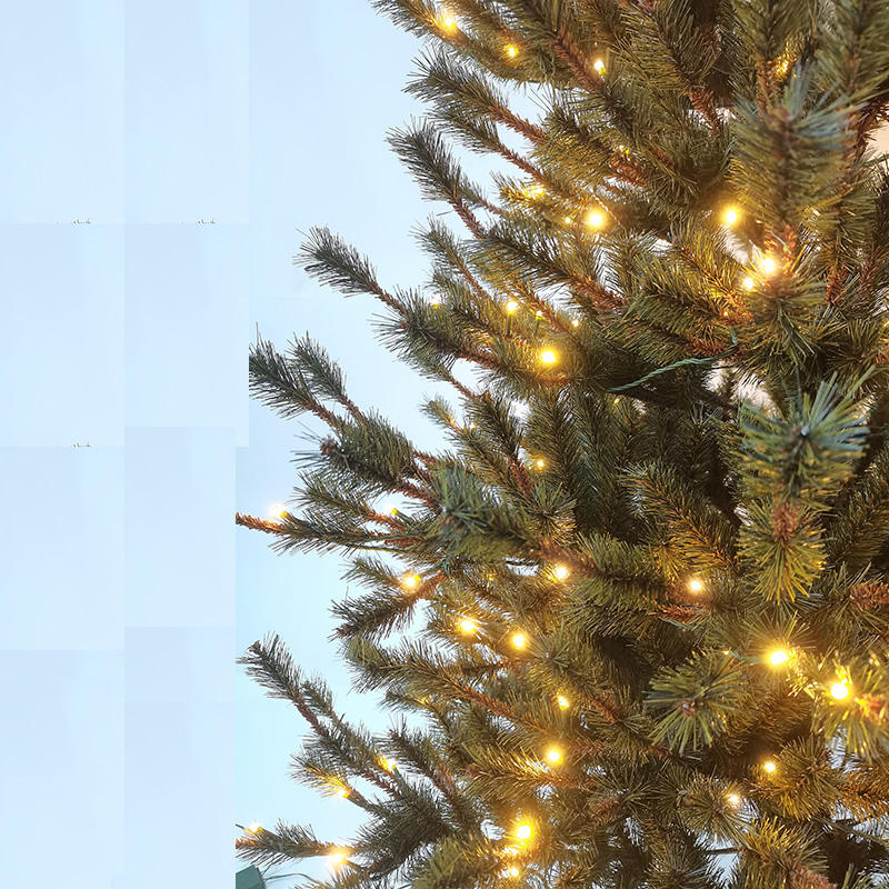 High Quality Pre-Lit Artificial Pine Needle Christmas Tree with LED ...