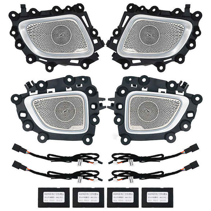 For Mercedes-Benz W206 Premium 4D Rotating Tweeters Dynamic Co-Driver ...