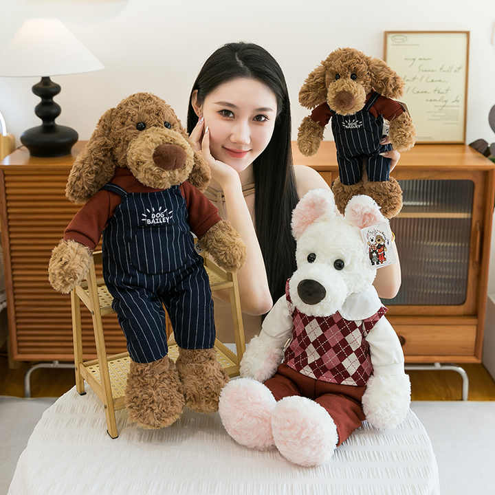 2026 New Cute Bailey Series Kawaii Super Soft Plush Bear Doll PP Cotton ...