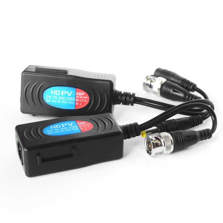 5MP 8MP CCTV Video Balun Accessories for HD Transmission