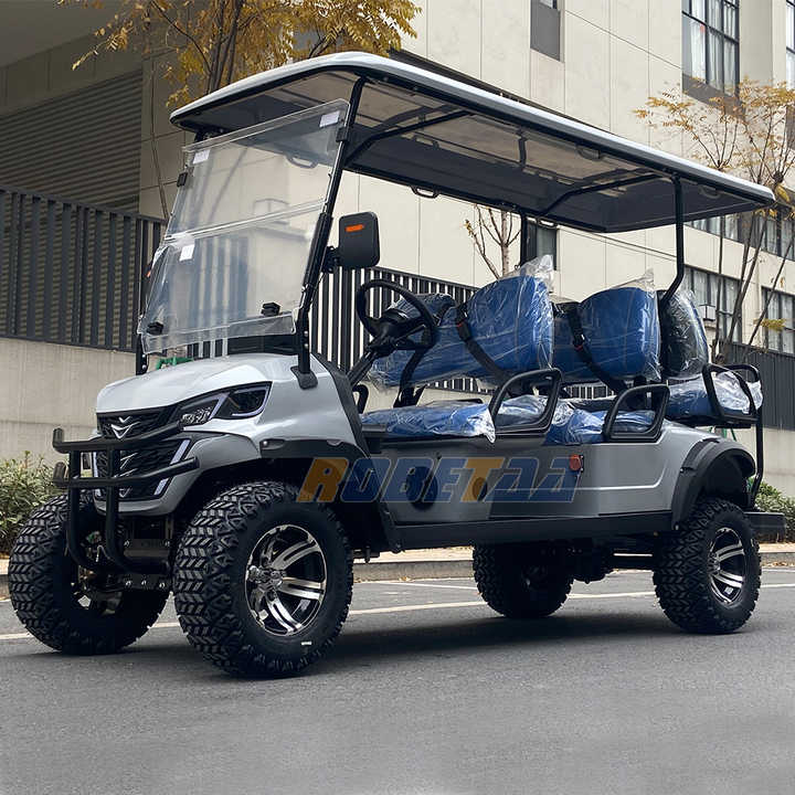 Off Road Hunting Club Car 6 Passenger Lithium Battery Golfcart