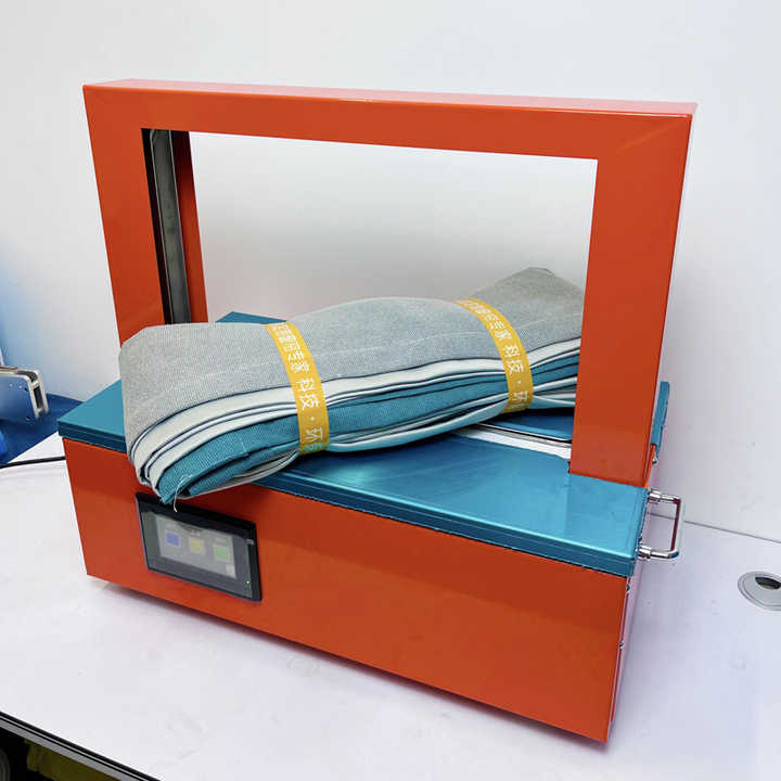 Plant price Desktop or vertical bundle binding strapping machine ...