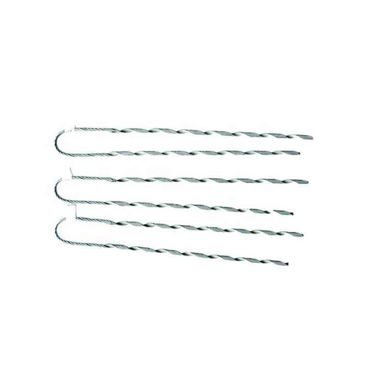 Adss Opgw Galvanized Steel Helical Preformed Guy Grip Hot Dipped Spiral ...