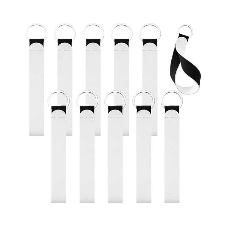 Sublimation Wristlet Keychains 40-Pack White - DIY Lanyard Blanks For ...